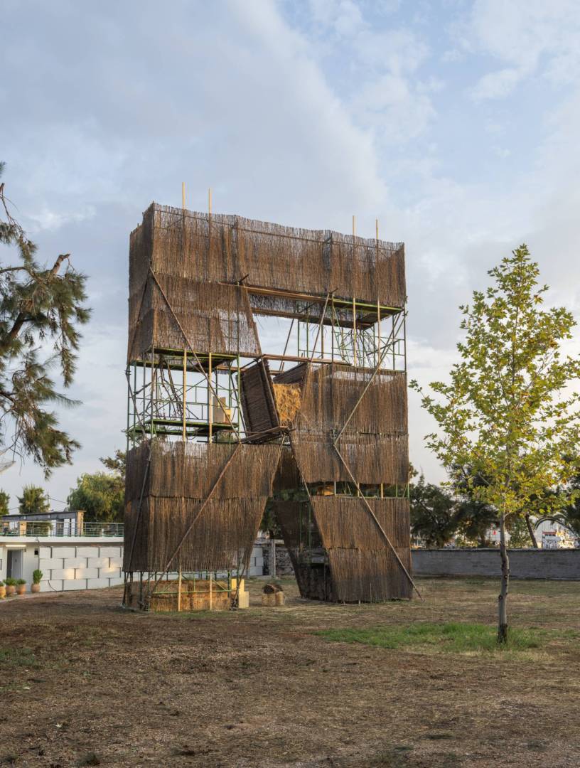 Mystery 22_Straw falling on concrete floors | Kostis Velonis | 2023 ΕΛΕVΣΙΣ