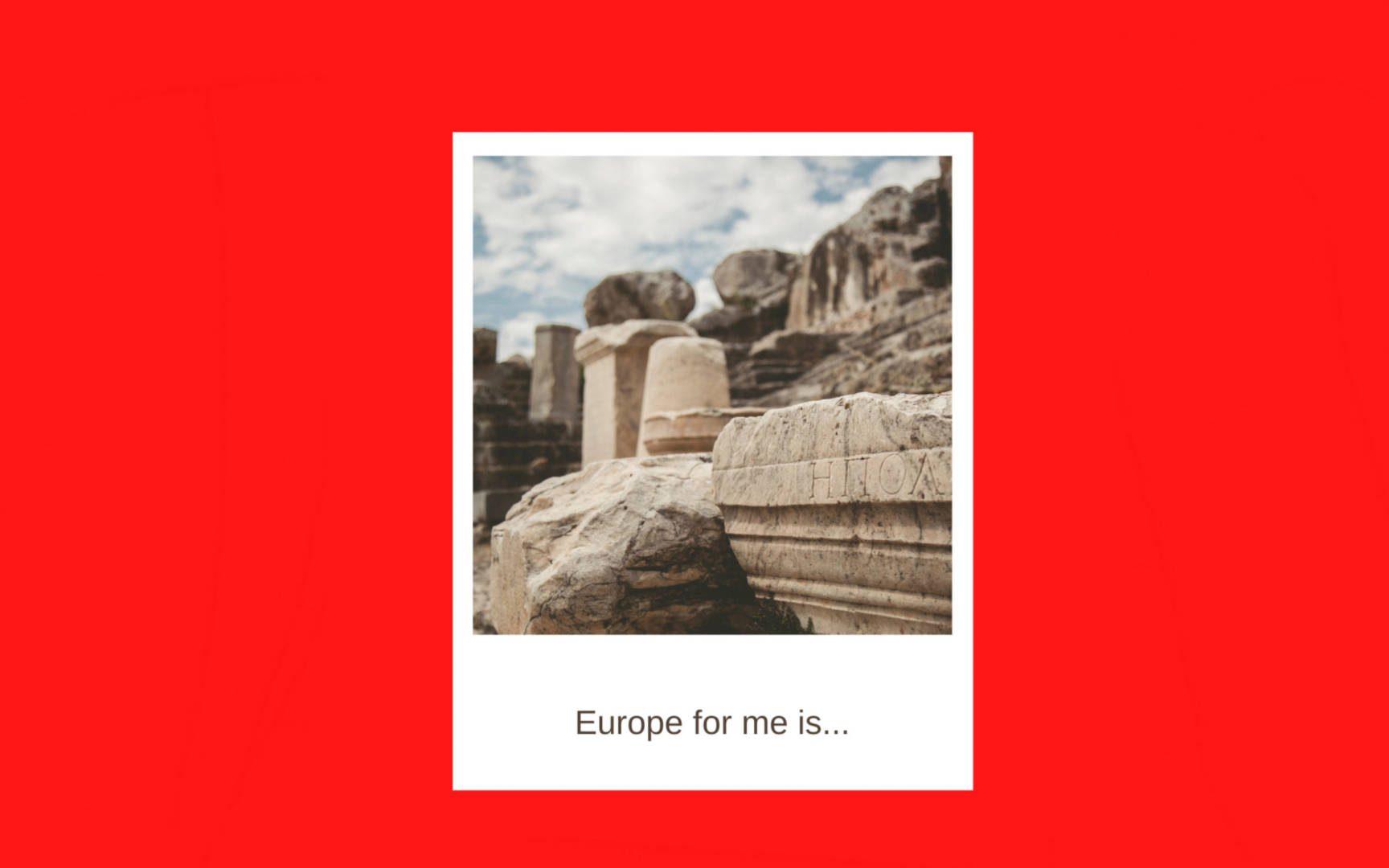 #EuropeForMe: What does Europe mean to you? | 2023 ΕΛΕVΣΙΣ
